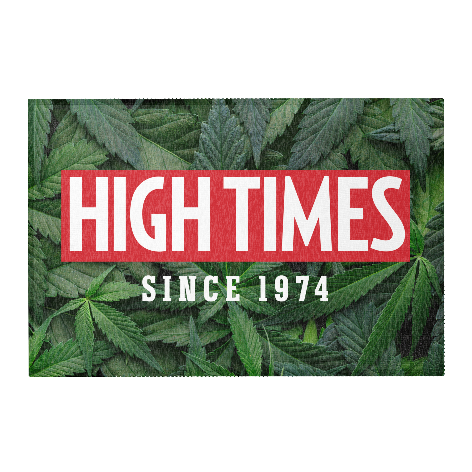 HIGH TIMES BOX LOGO RUG – High Times Shop