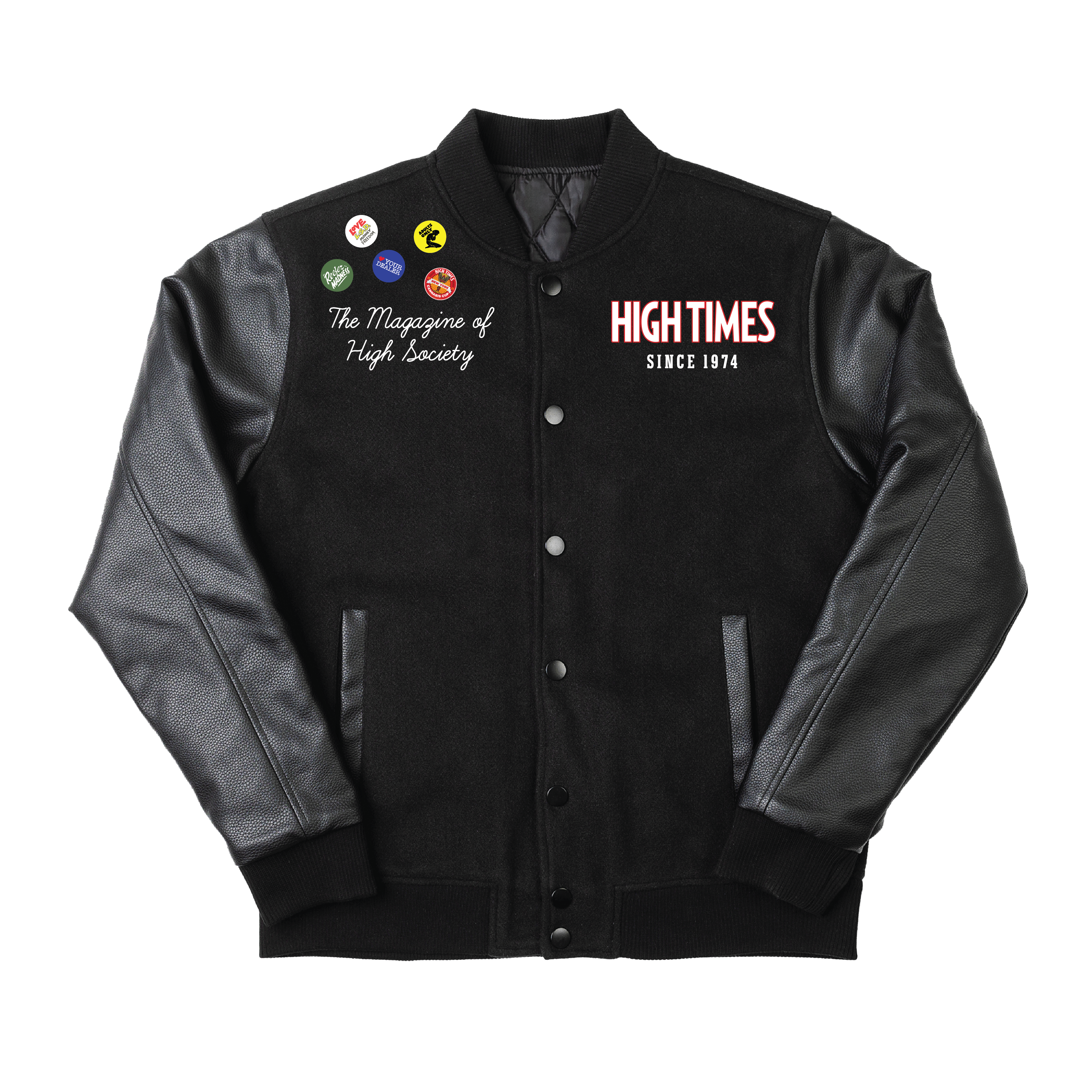HIGH TIMES COMMEMORATIVE VARSITY JACKET – High Times Shop